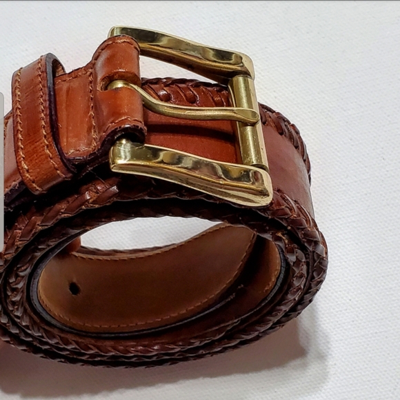 Hemisphere | Accessories | Vintage Italy Brown Leather Belt | Poshmark